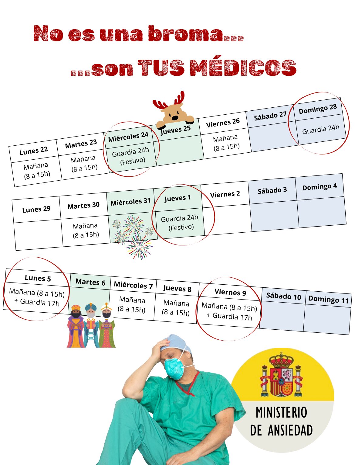 Hoy no estamos para bromas… - SIMPA - Sindicato Médico de Asturias